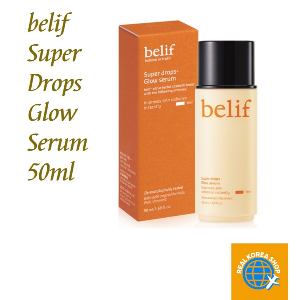 belif Super Drops Glow Serum 50ml | Shopee Malaysia