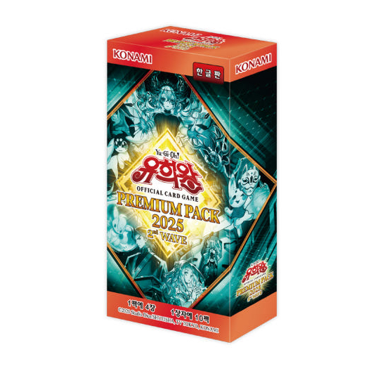 YUGIOH "Premium Pack 2025 2nd Wave" Korean Version 1 BOX (25PP-KRB) | Shopee Malaysia