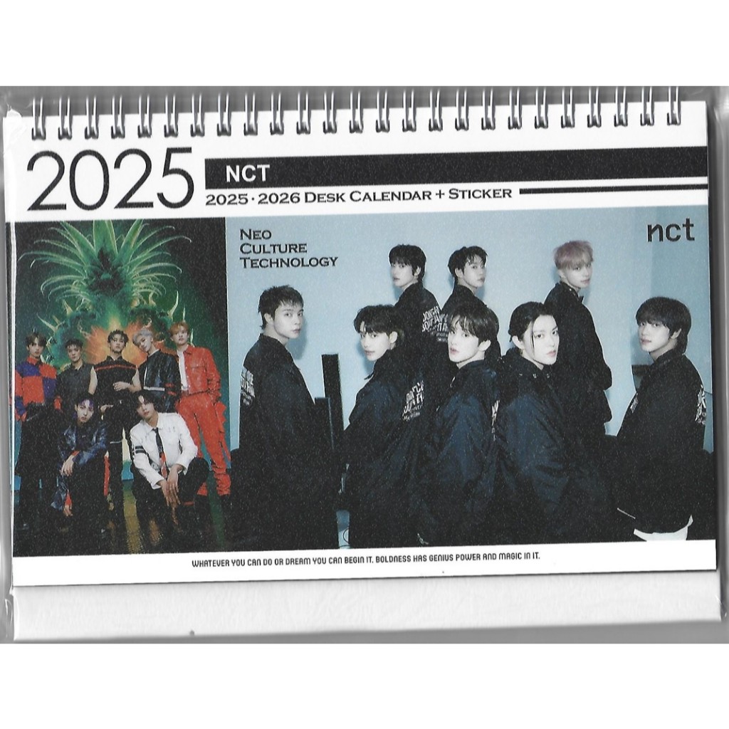 NCT Photo Calendar 2025 & 2026 K-POP 2024.08 | Shopee Malaysia