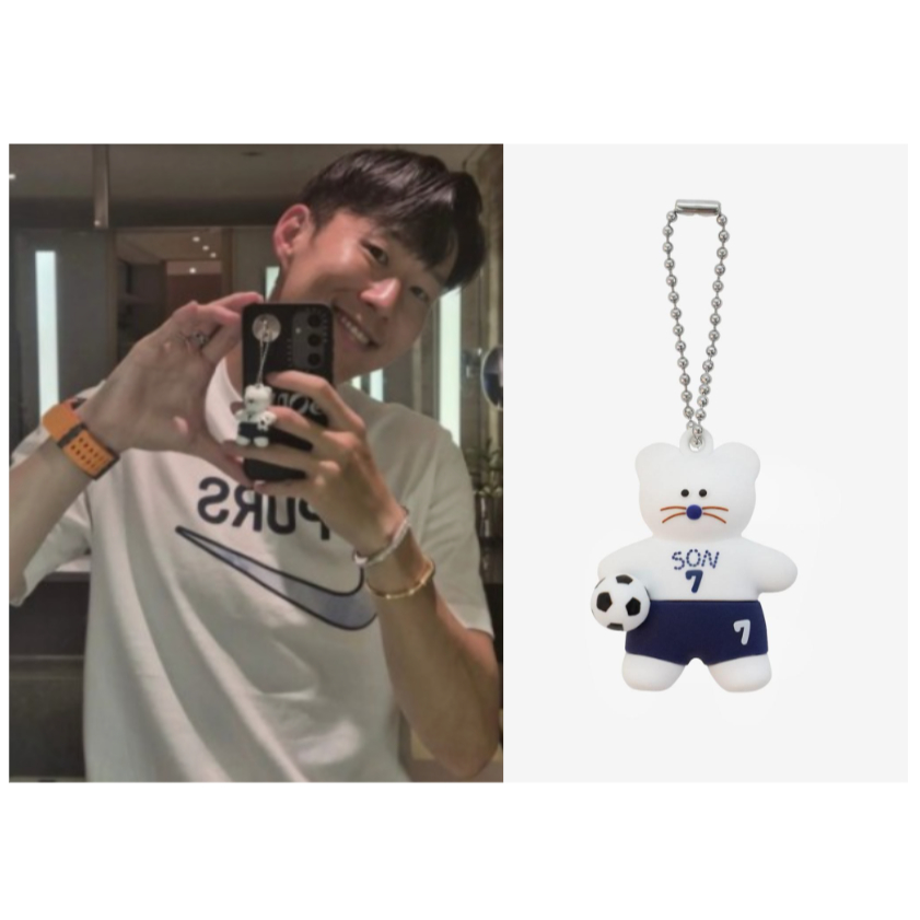 [NOS7 X MONAMHEE] Son Heung-Min Key ring Limited Edition SON hee Figure Keyring Son Heung Min ...