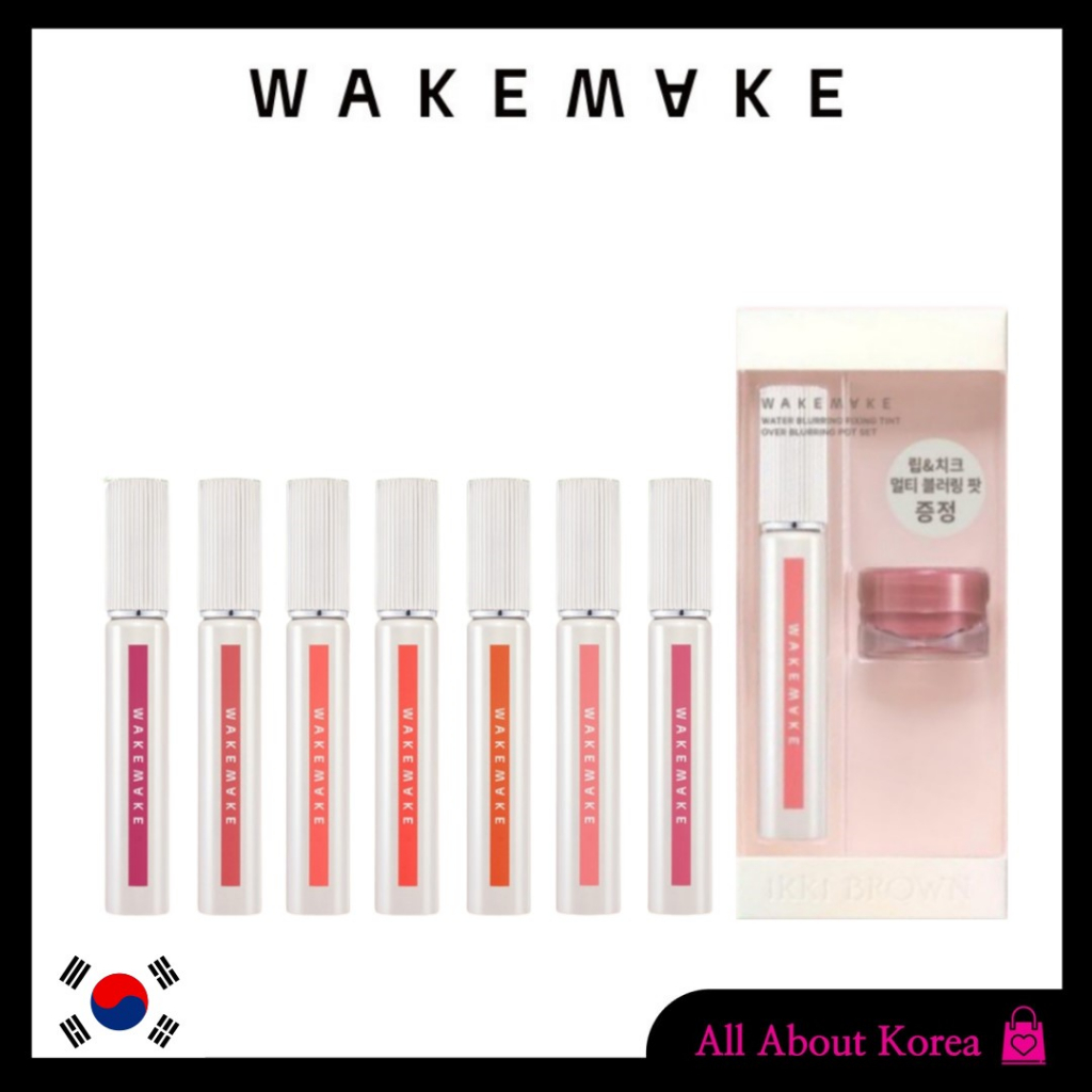 [WAKEMAKE]Water Blurring Fixing Tint 22colors(+No.21,No.22) | Shopee Malaysia