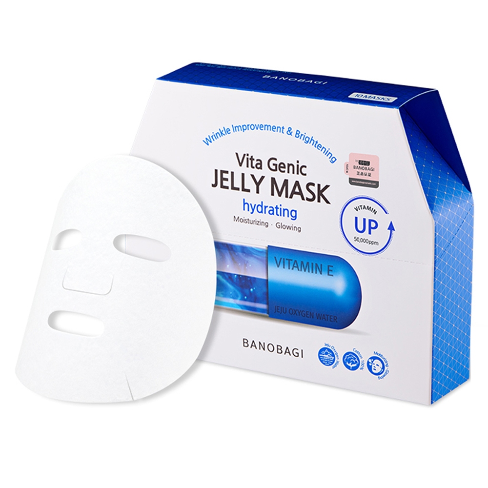 BANOBAGI Vitagenic Jelly Mask Hydrating, 10 pieces x 2 boxes (Korean ...