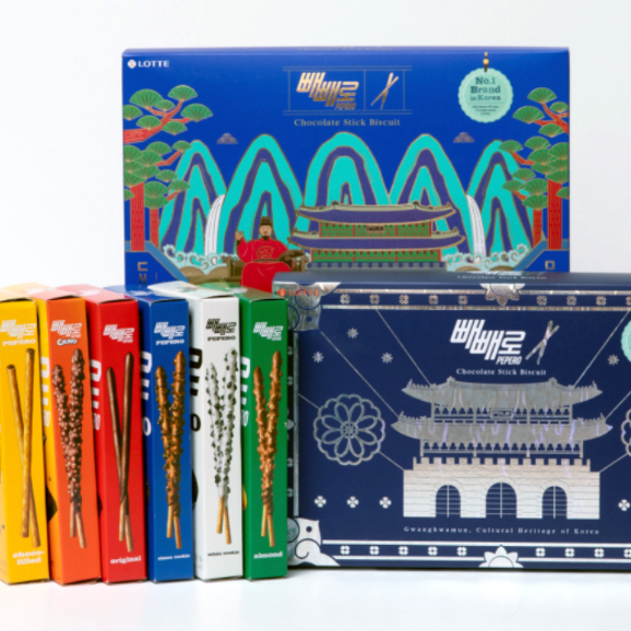 Pepero KOREA Landmark Edition for gift | Shopee Malaysia