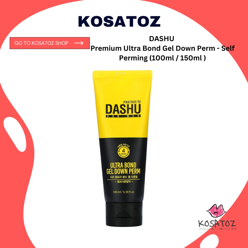 DASHU Premium Ultra Bond Gel Down Perm - Self Perming (100ml / 150ml ...