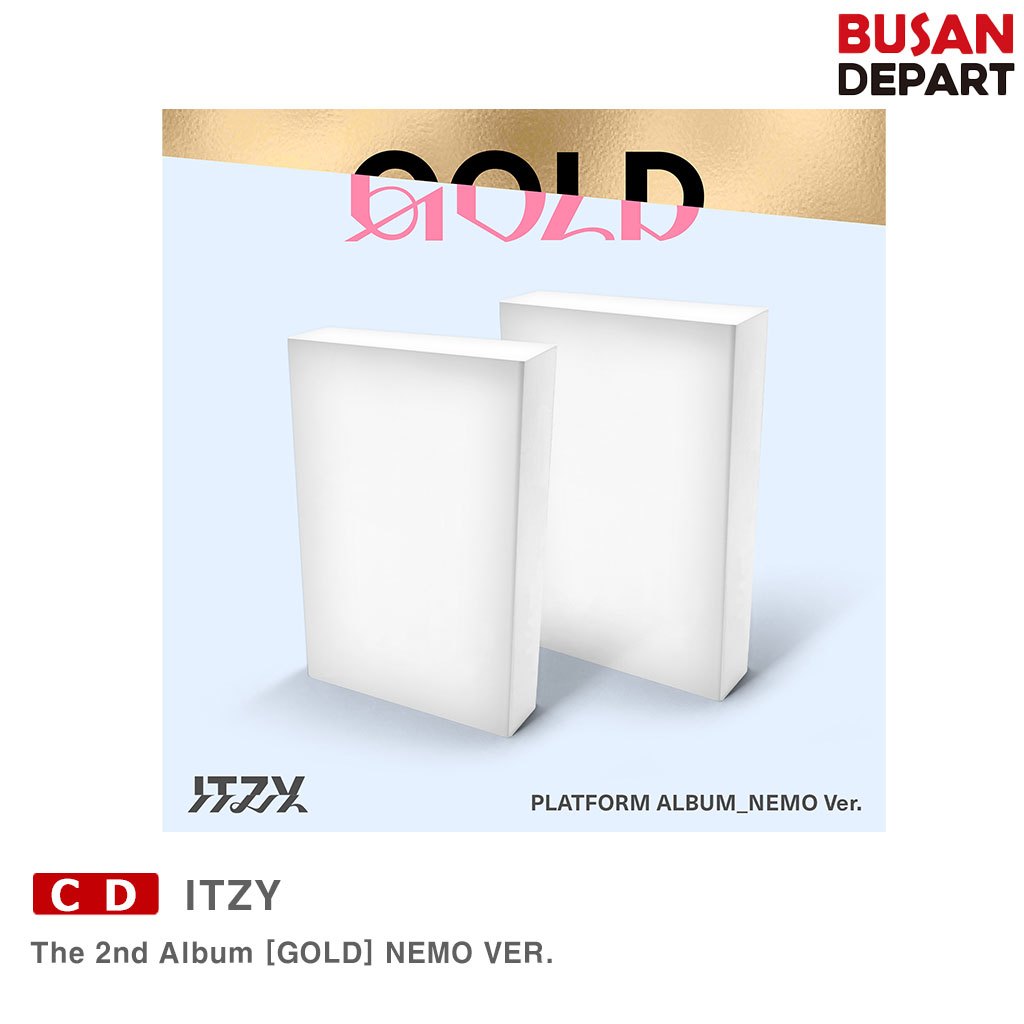 ITZY The 2nd Album [GOLD] NEMO VER. | Shopee Malaysia