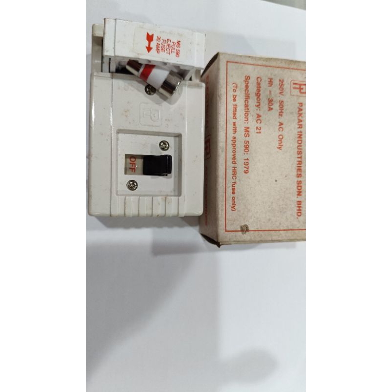 30a main switch c/w fuse 30a | Shopee Malaysia