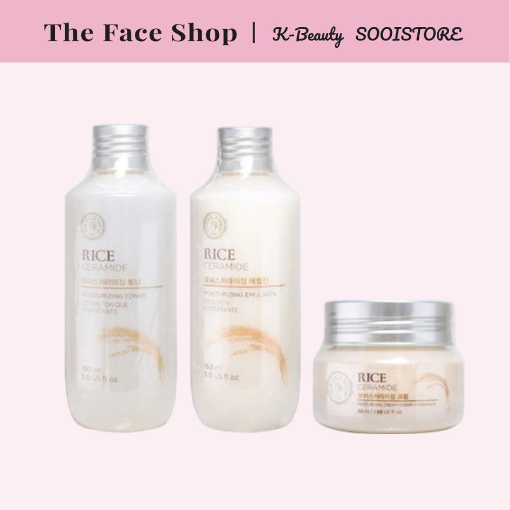 [The Face Shop] Rice Ceramide Moisturizing Moisturizing Toner 150ml ...