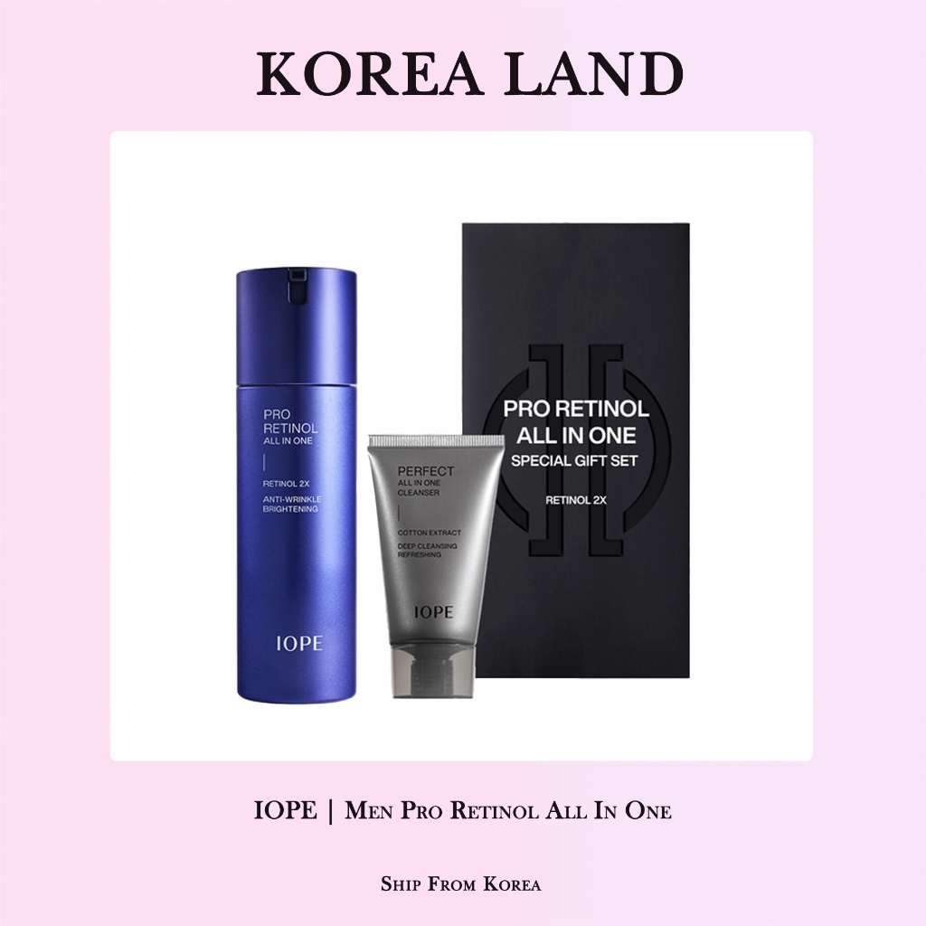 IOPE | Men Pro Retinol All In One Bio-Skin Recharging Cream (120ml) New Version 2024 | Shopee ...