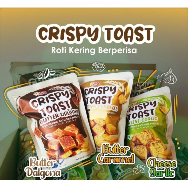 Crispy toast | flavoured toast snack | Shopee Malaysia