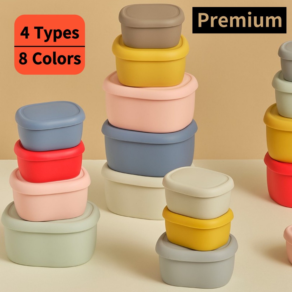 [Silipot] Premium Silicone Food Storage Container Airtight Container ...
