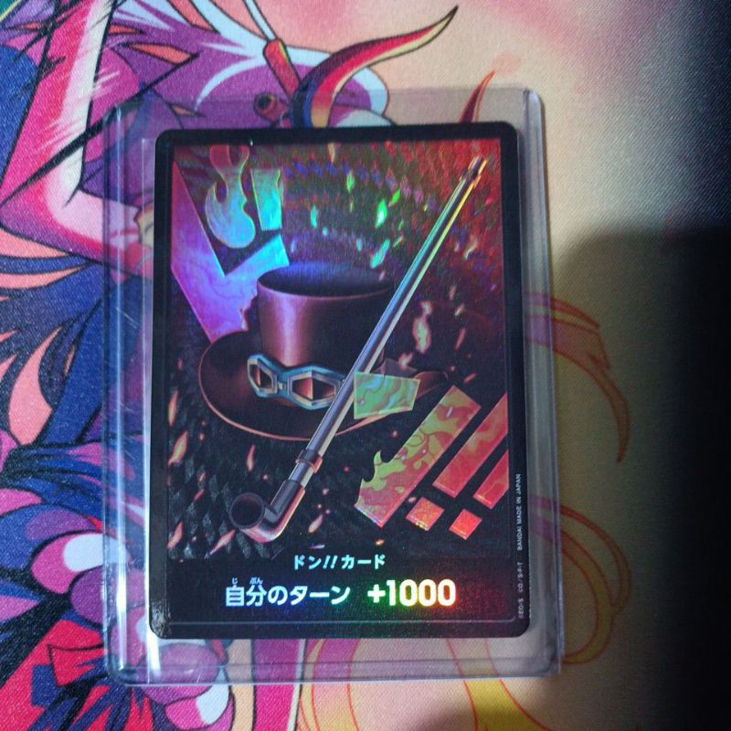 One Piece TCG Sabo Foil Don card Japanese | Shopee Malaysia