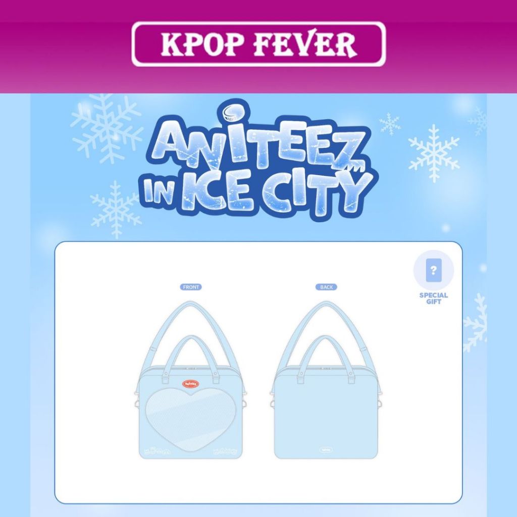 ATEEZ - [ANITEEZ IN ICE CITY] POP-UP 2ND MD / ITA BAG | Shopee Malaysia