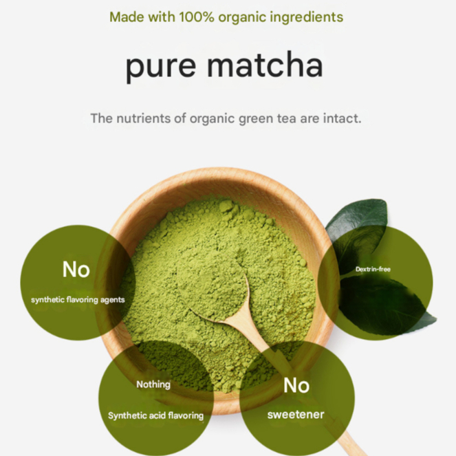 SOADAWON Organic Matcha Powder 100g – Green – 100% Korean Green Tea ...
