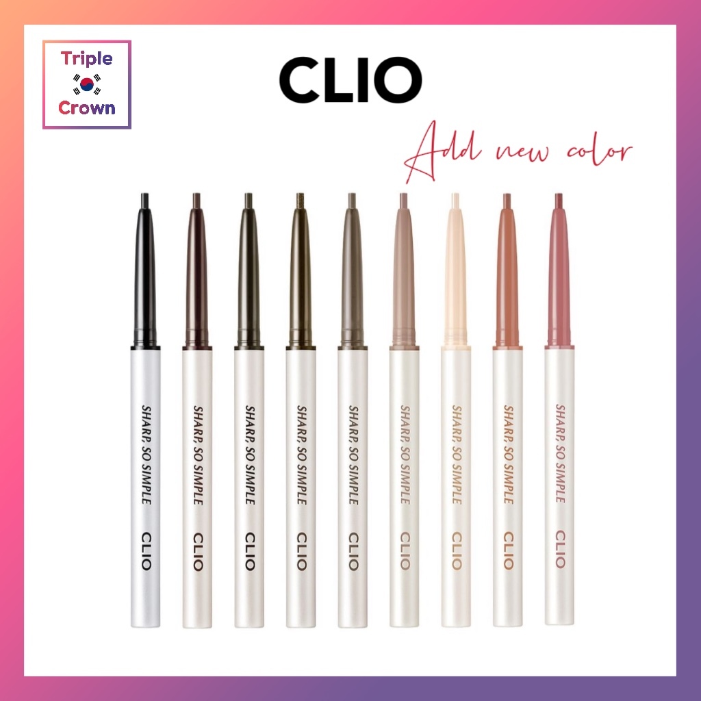 CLIO Sharp, So Simple Waterproof Pencil Liner 9 Colors/0.14g | Shopee Malaysia