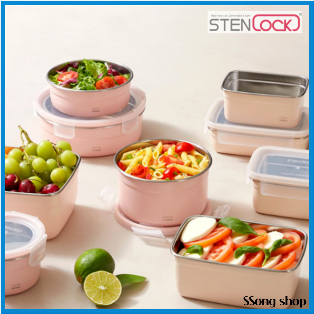 Stenlock Korea Stainless Steel Airtight Container - Arte Blossom | Shopee Malaysia