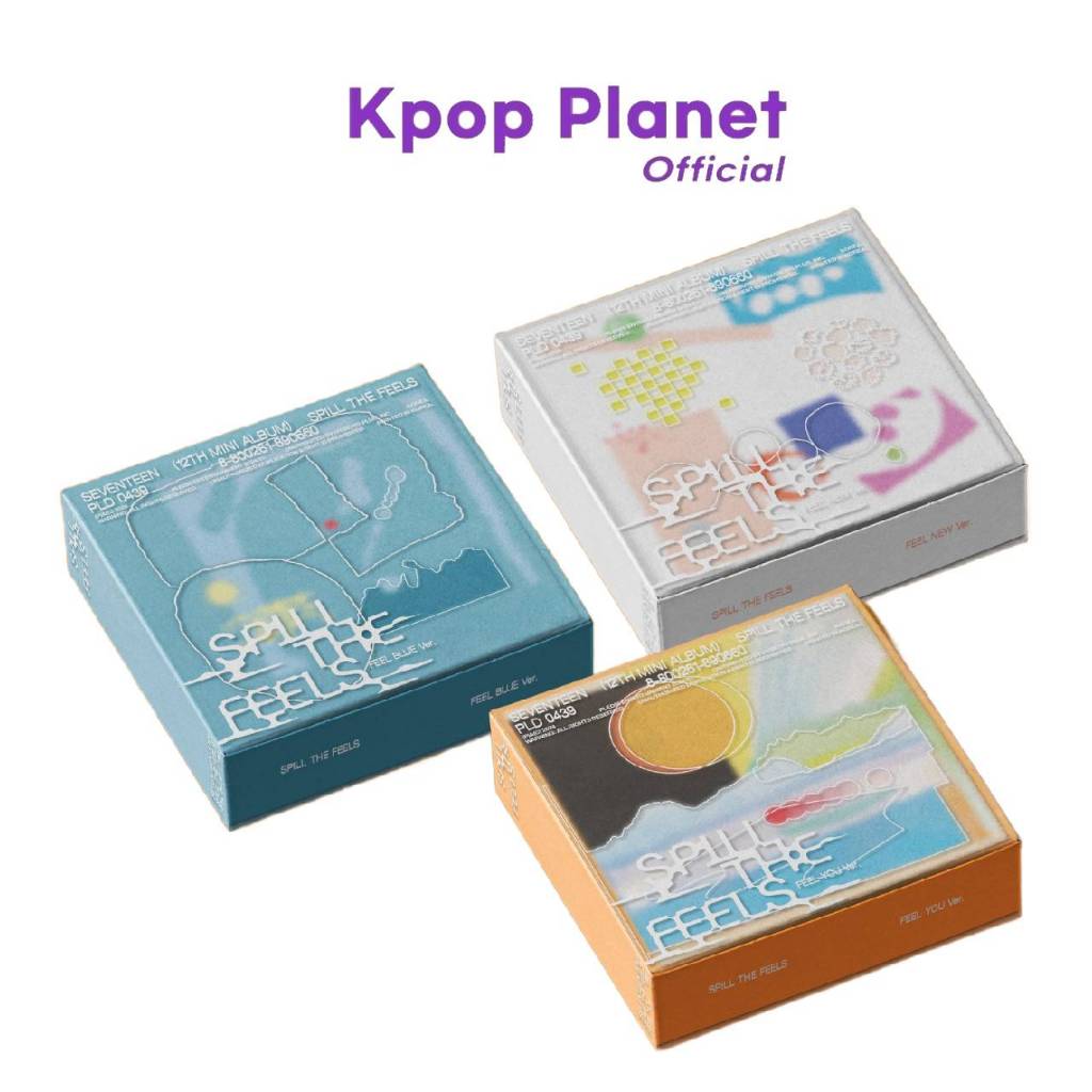 SEVENTEEN - 12th Mini Album [SPILL THE FEELS] | Shopee Malaysia