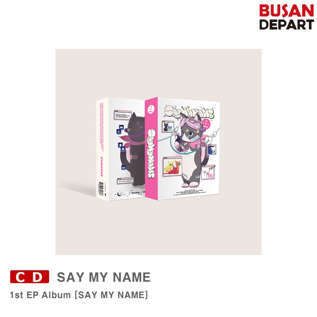 SAY MY NAME The 1st EP Album [SAY MY NAME] | Shopee Malaysia