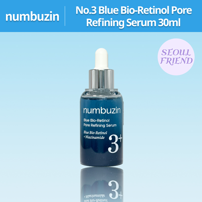 Numbuzin No.3 Blue Bio-Retinol Pore Refining Serum 30ml | Shopee Malaysia