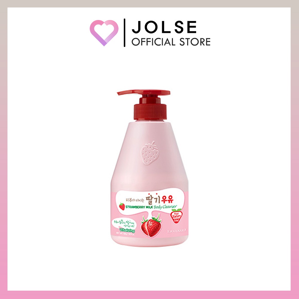 KWAILNARA Strawberry Milk Body Cleanser 560g | Shopee Malaysia