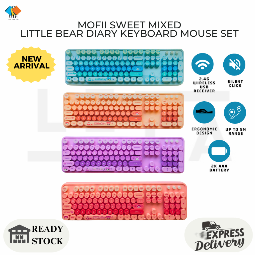 【LELA SG】MOFII Sweet mixed keyboard | 2024 Ombre MOFII sweet mixed ...