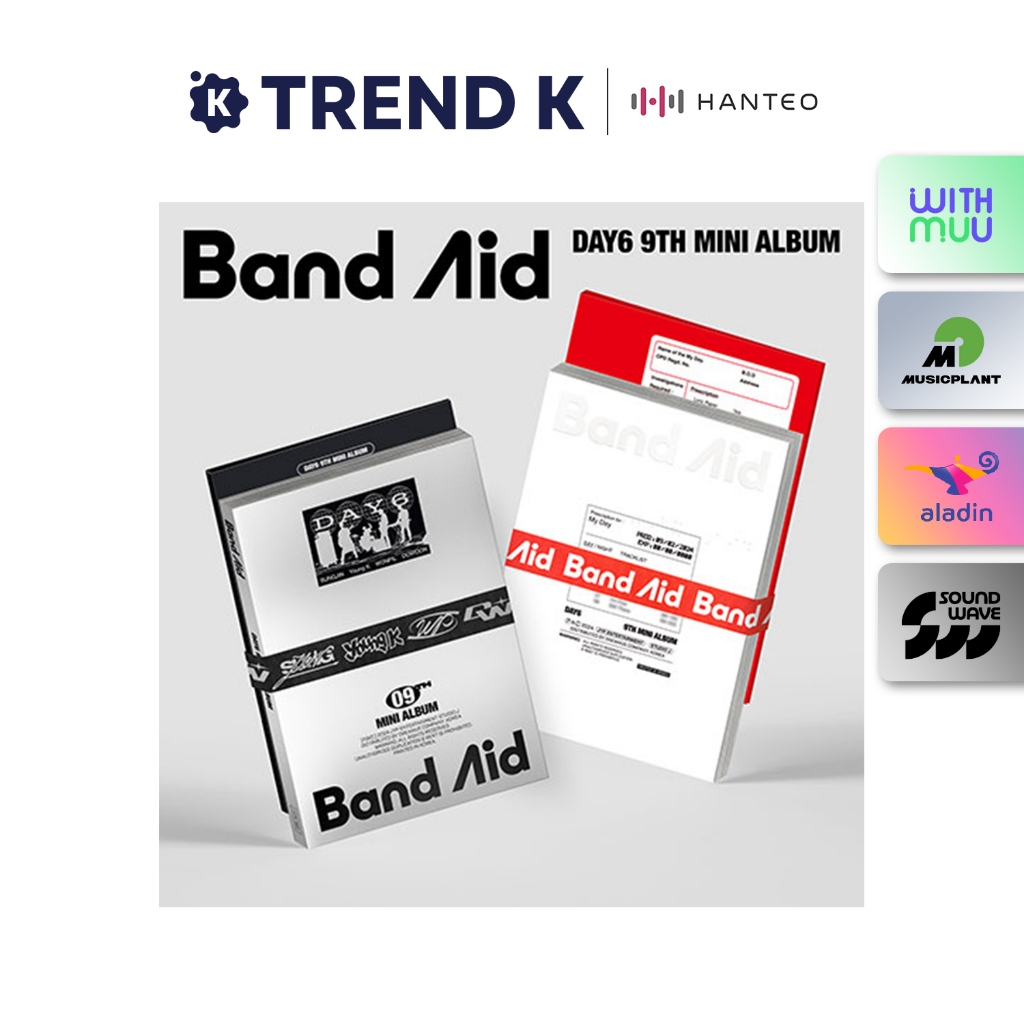 DAY6 - 9th Mini Album [Band Aid] (Standard ver.) | Shopee Malaysia