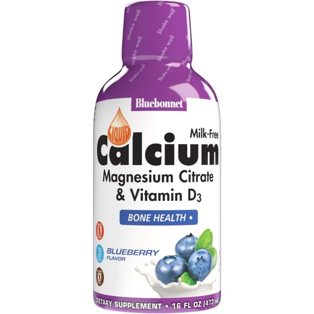 Bluebonnet Nutrition 16 Fl Oz Liquid Calcium Citrate Magnesium Citrate ...