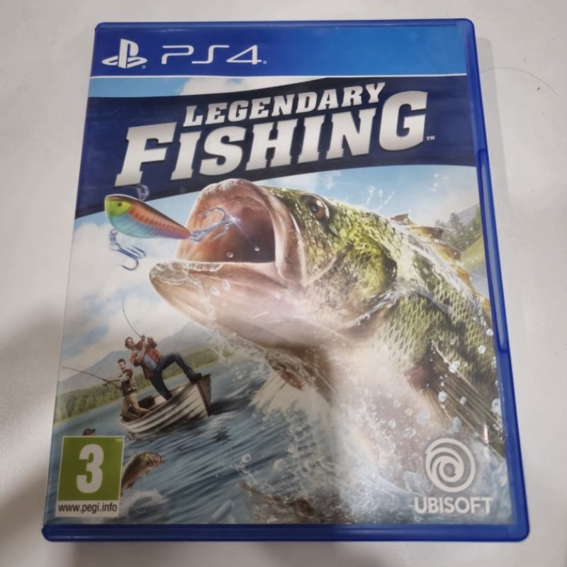PS4 GAME LEGENDARY FISHING [USED] | Shopee Malaysia