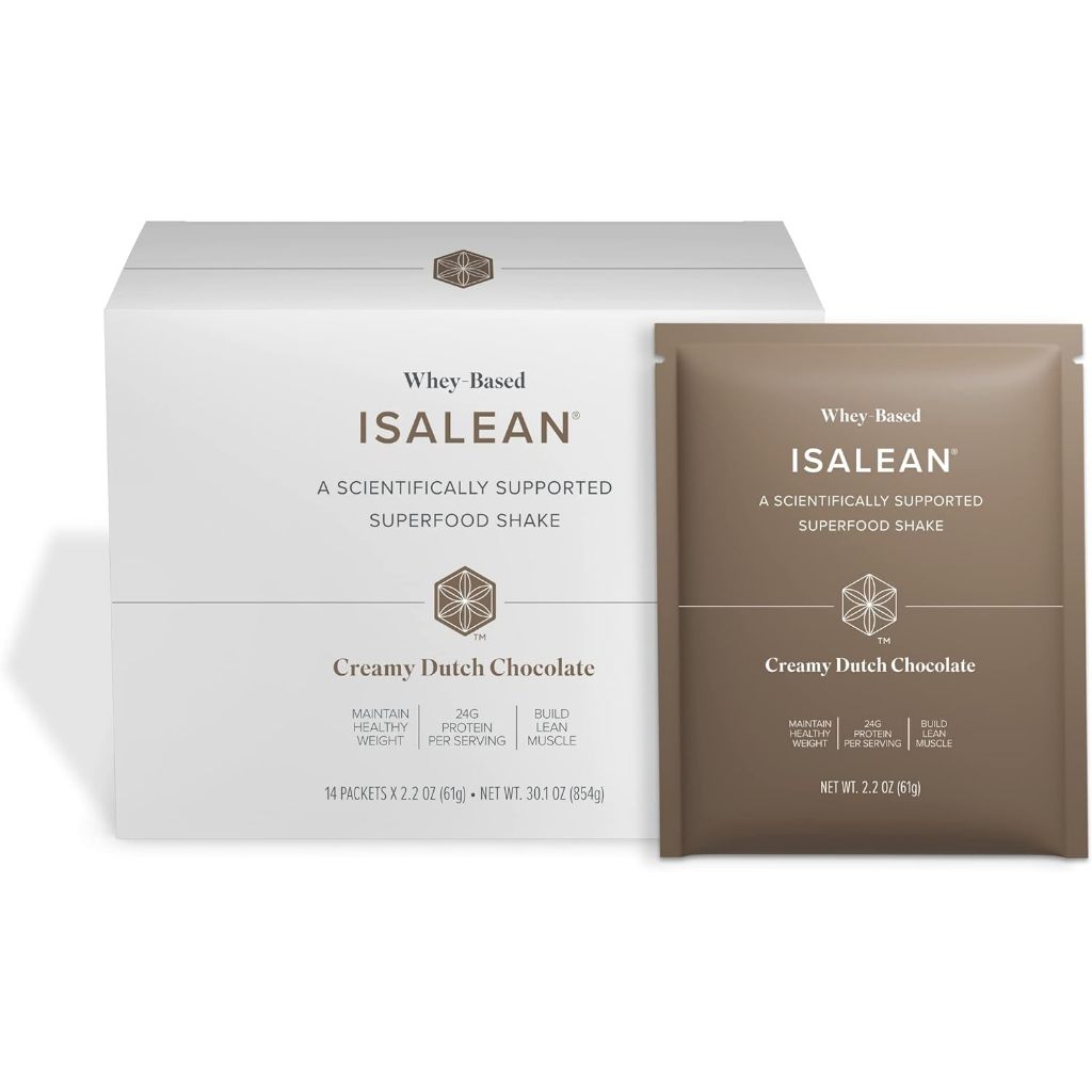 Isagenix IsaLean Shake - Complete Superfood Meal Replacement Drink Mix ...