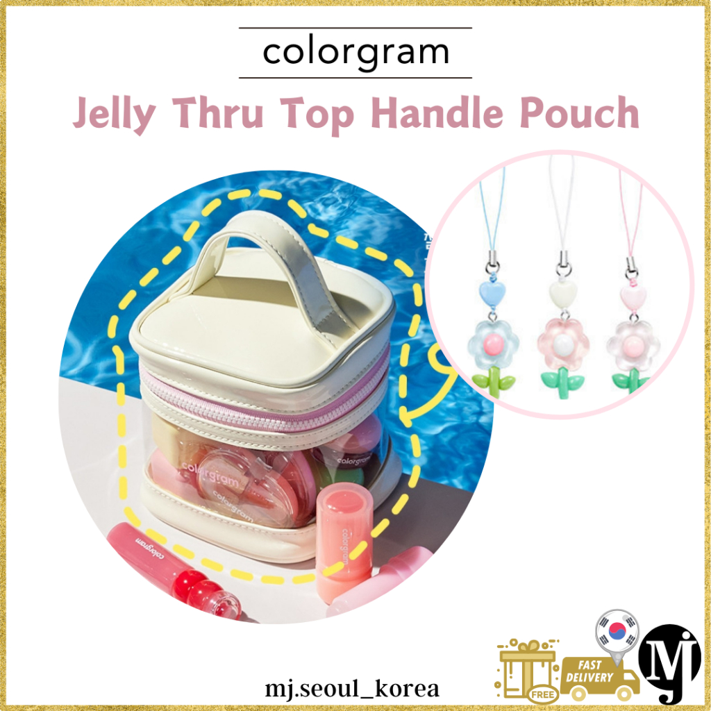 colorgram Jelly Thru Top Handle Make Up Pouch | Shopee Malaysia