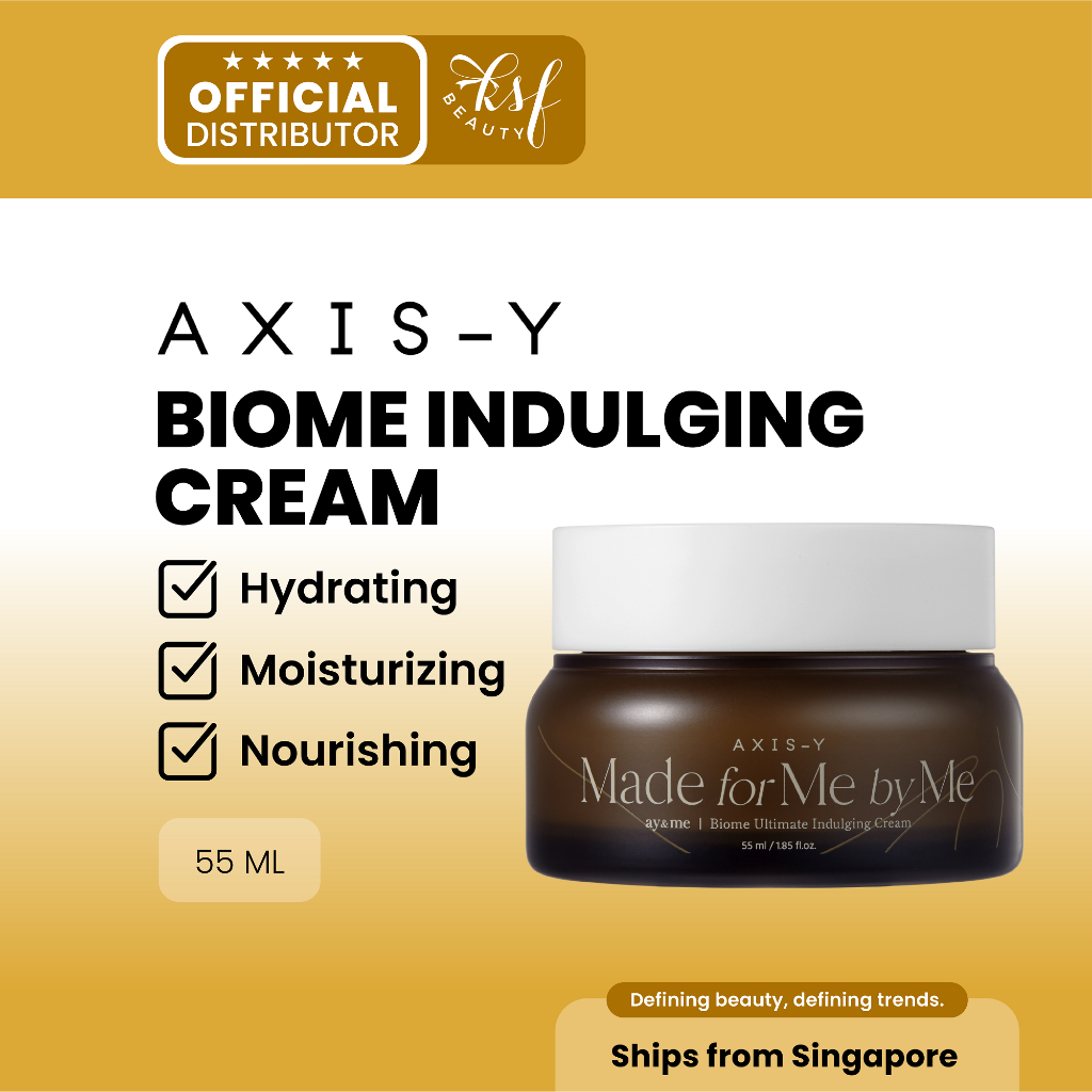 AXIS-Y Biome Indulging Cream 55ml | Satin Barrier Formula | Wrinkle ...