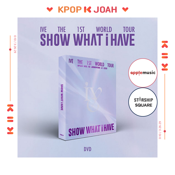 [POB](DVD ver.) IVE - THE 1ST WORLD TOUR [SHOW WHAT I HAVE] (18th Oct ...