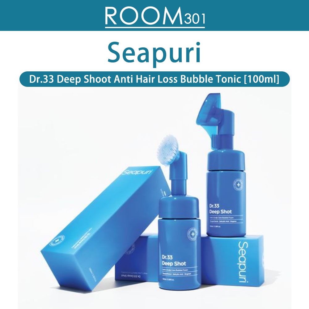[Seapuri] Dr.33 Deep Shoot Anti Hair Loss Bubble Tonic (100ml) | Shopee ...