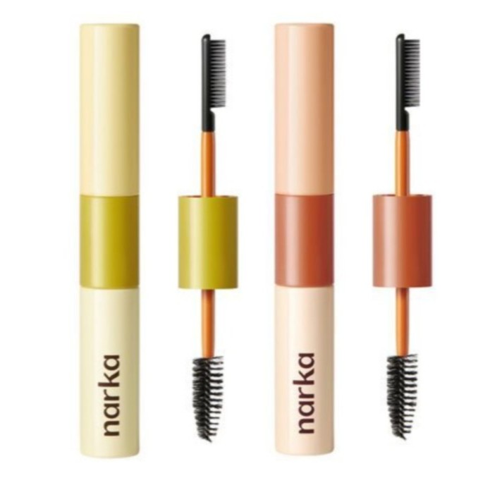 NARKA Hype Fit Hard Fix Hair Mascara 5ml X 2ea Hair Styling Dual Hair ...
