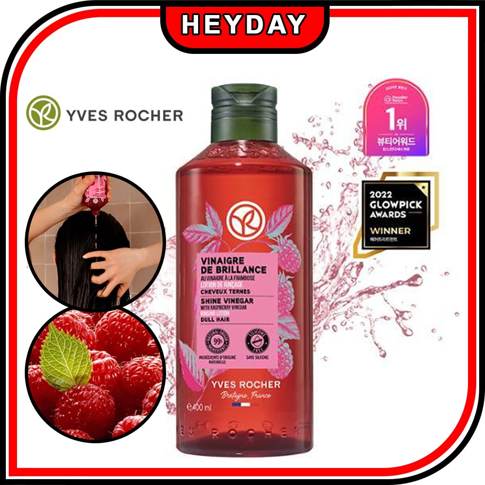 [Yves Rocher] [Authentic] [Large Capacity] Raspberry Treatment Vinegar ...