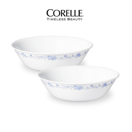 [CORELLE] French Blue Bowl 946ml 2p Set / Large Noodle Bowl / Korean ...
