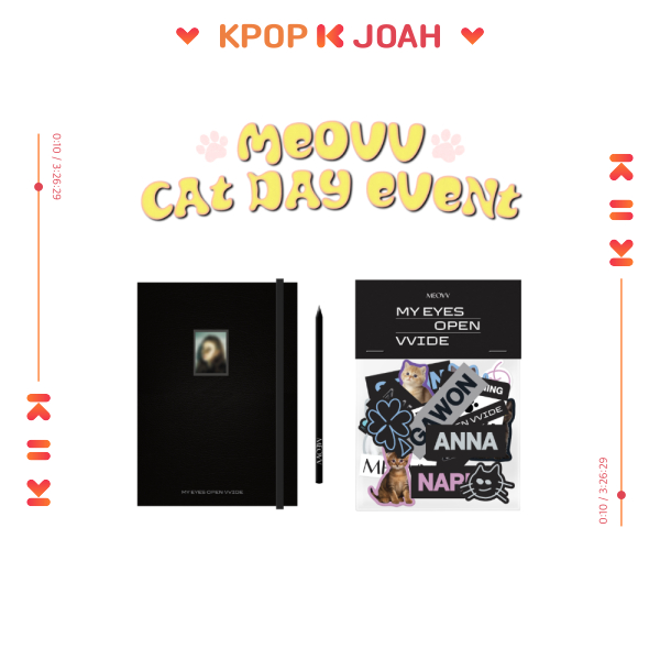 (MEOVV CAT DAY SET) MEOVV - 1st EP OFFICIAL MERCH (14th Aug.2025 ...