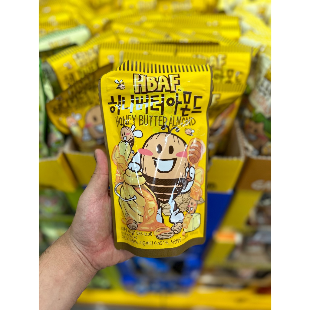HBAF Korean Honey Butter Almond 190g | Shopee Malaysia