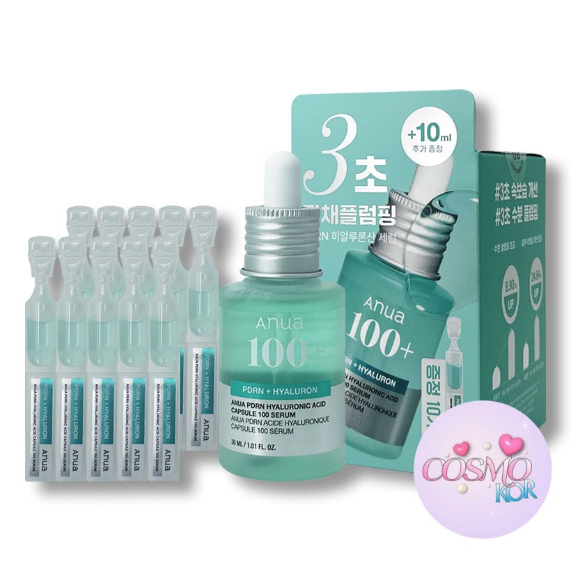 Anua PDRN Hyaluronic Acid Capsule 100 Serum 1m*10ea 30ml | Shopee Malaysia