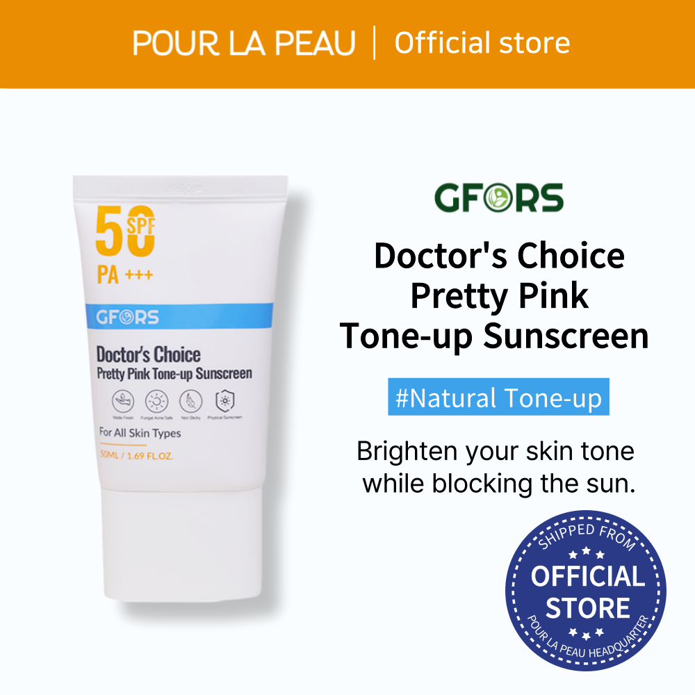 GFORS Pretty Pink Tone-up Sunscreen SPF50+ PA+++ 50ml – Sunscreen ...