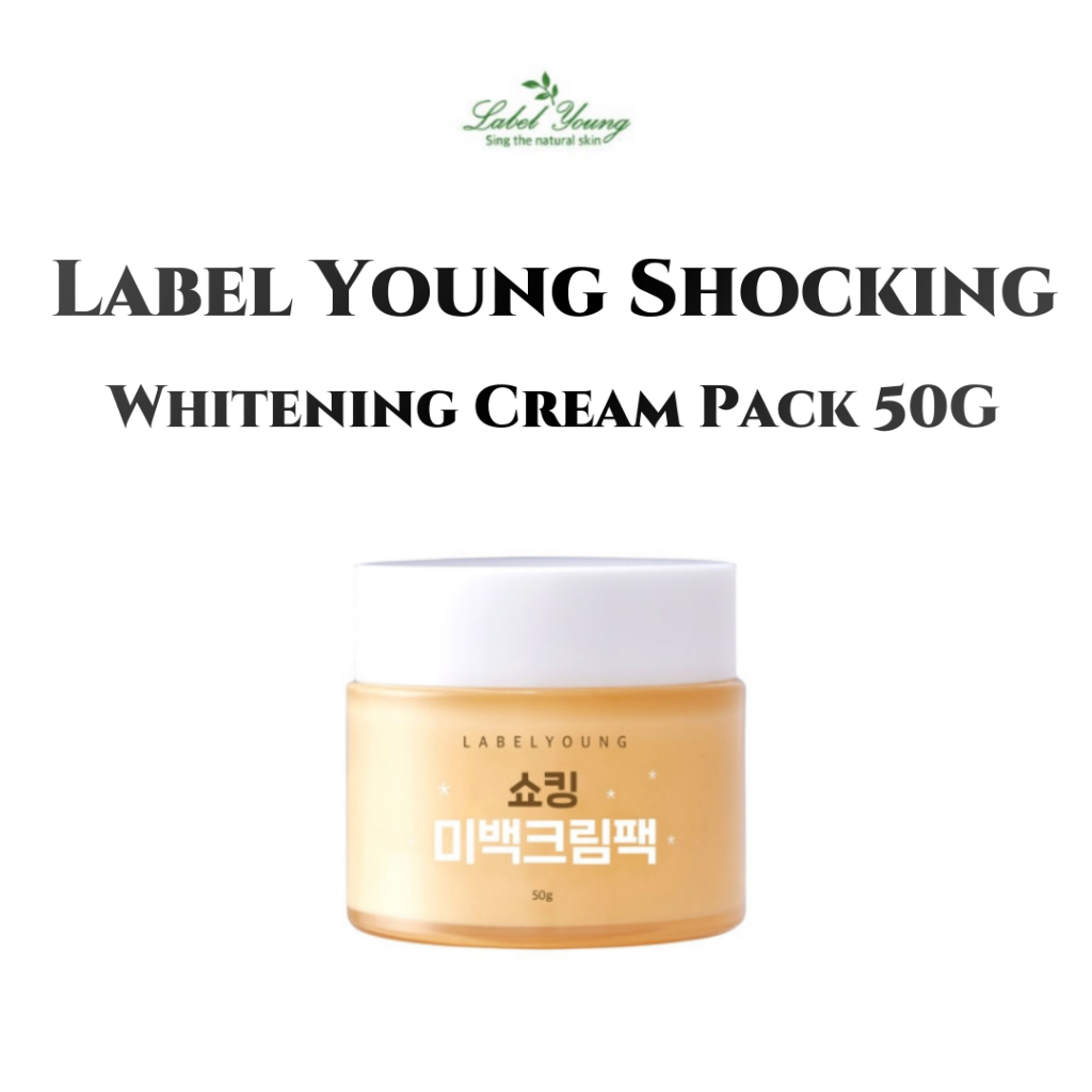 [Label Young] Label Young Shocking Whitening Cream Pack 50g / Tone Up ...