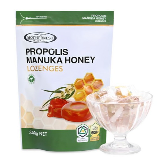 MOTHERNEST Propolis Manuka Honey(MGO 600+) Lozenges Candy cough drop ...