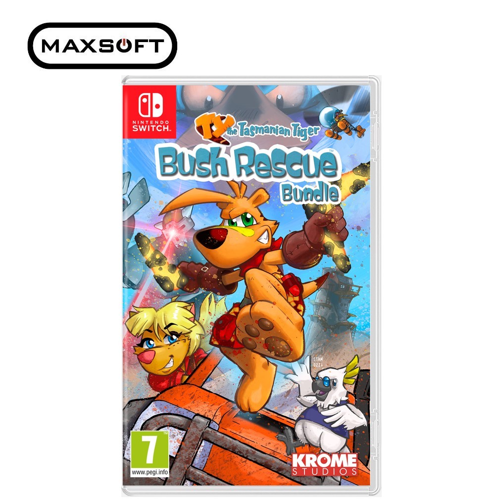 TY The Tasmanian Tiger Bush Rescue Bundle - Nintendo Switch | Shopee ...
