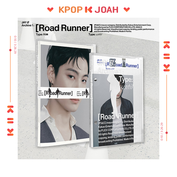 JAY B Archive 1: [Road Runner] 1st Full Album (28th Nov.2024) | Shopee ...