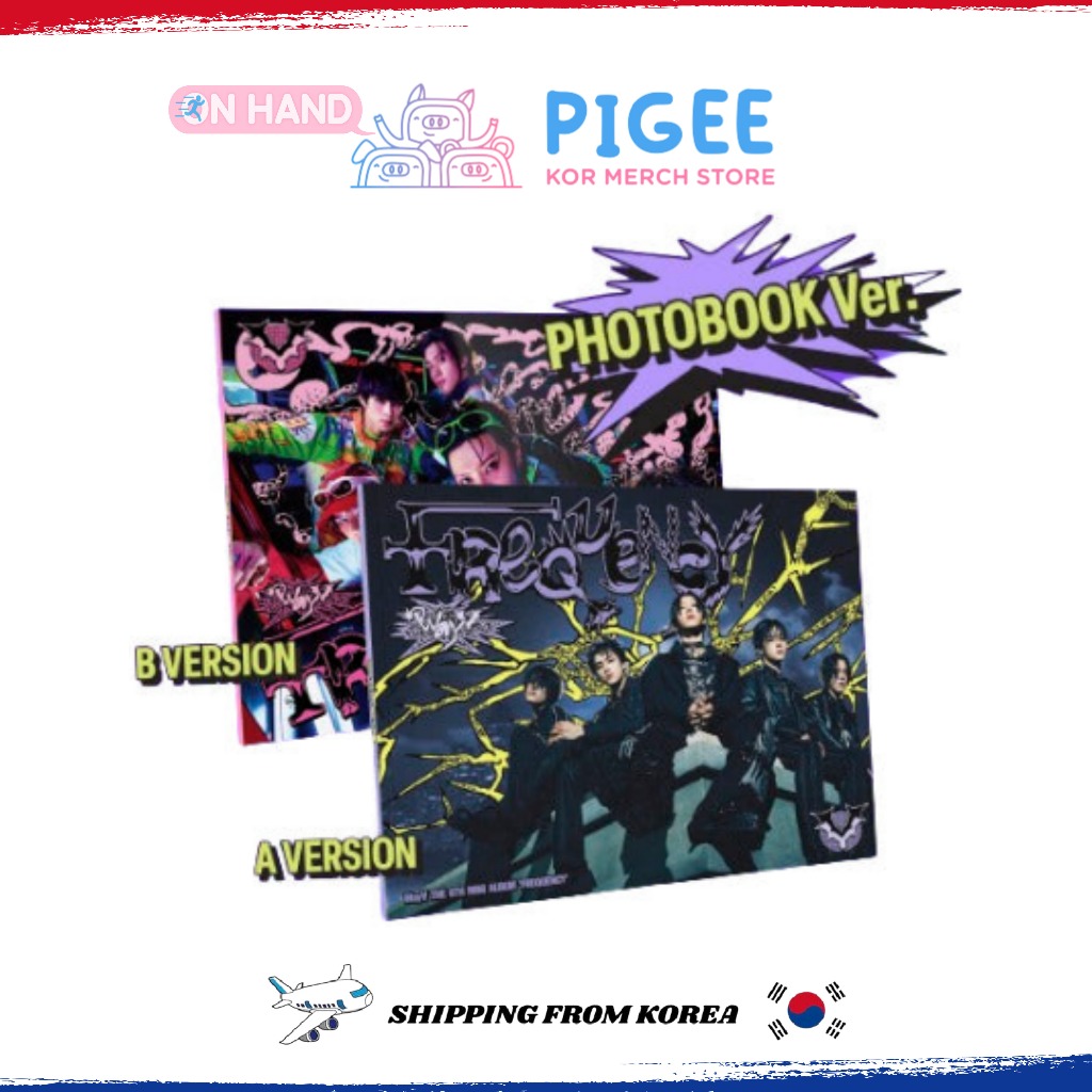 WayV - [ FREQUENCY ] 6TH MINI ALBUM (PHOTOBOOK Ver.) | Shopee Malaysia