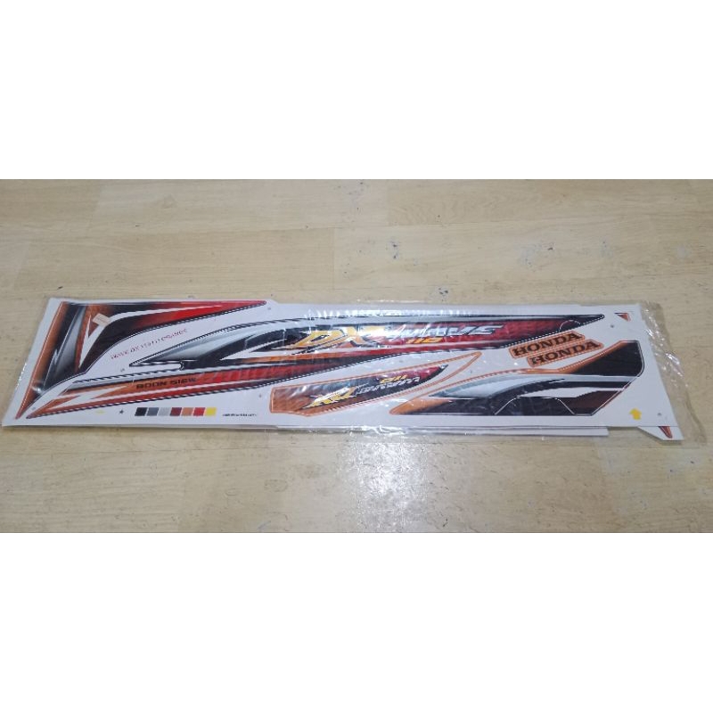 Honda Wave 110 DX ( 1 ) body sticker ( 1pcs ) | Shopee Malaysia