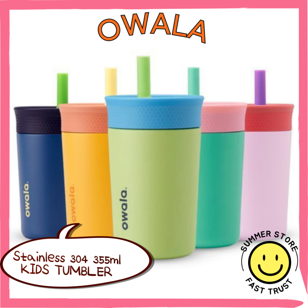 [OWALA] Owala Kids Tumbler Children Straw Cup Toddler Tumbler Nursery ...