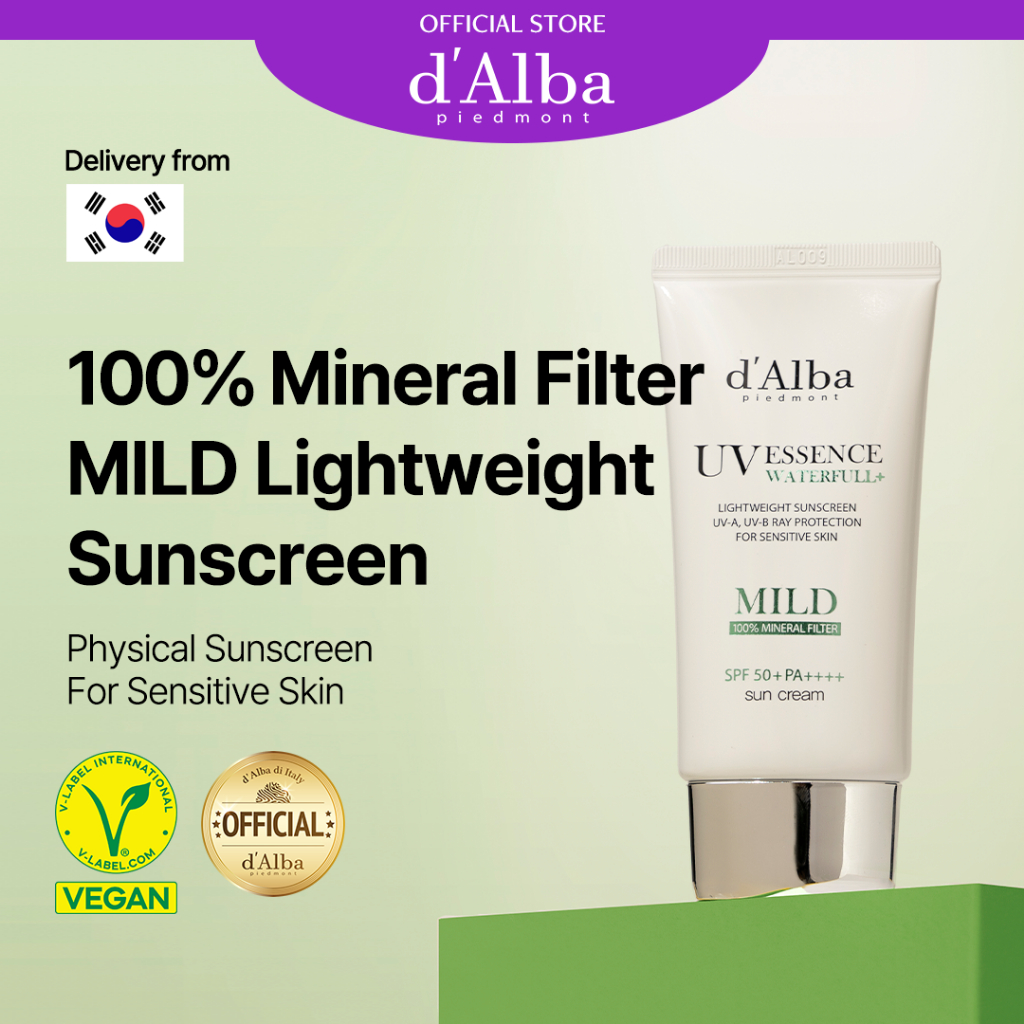 [Official] d'Alba_Store Italian White Truffle Waterfull Mild Sun Cream ...