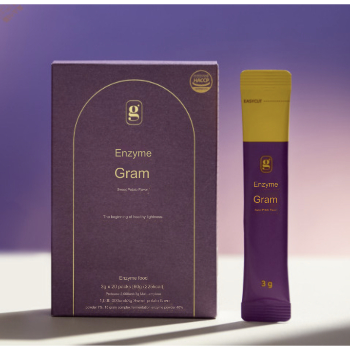 Enzyme Gram Grain Enzyme Sweet Potato Flavor/Pineapple Flavor 3g x 20 ...
