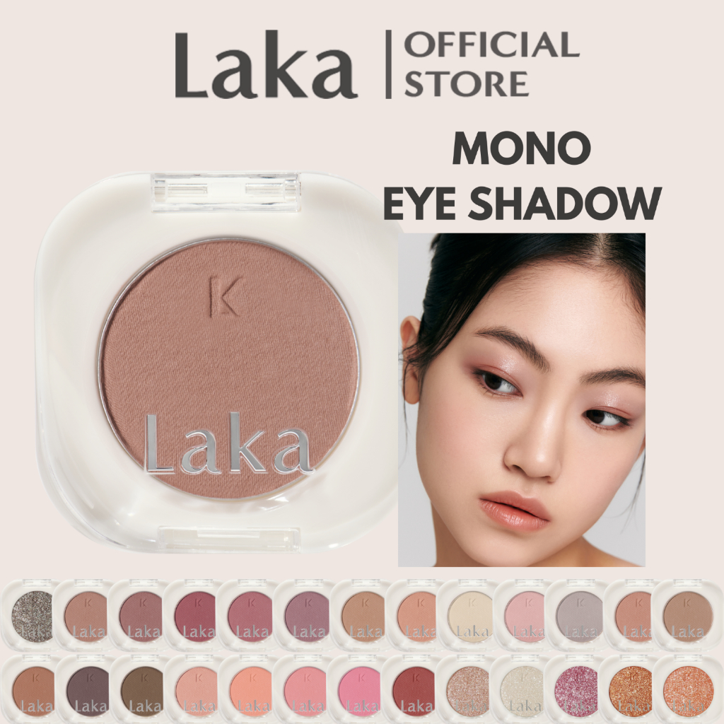 Laka : Mono Eyeshadow (26 colors) | Shopee Malaysia