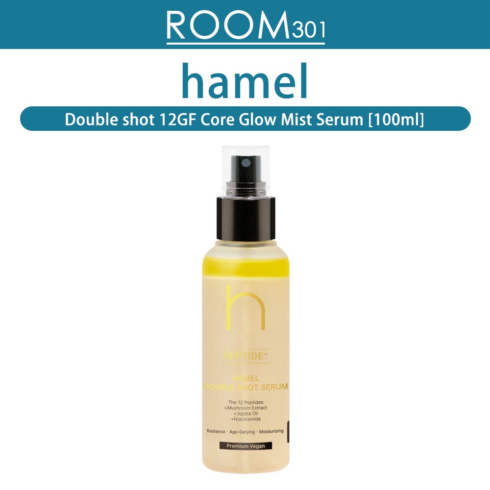 [Hamel] Double shot 12GF Core Glow Mist Serum (100ml) Vegan Spray Serum ...